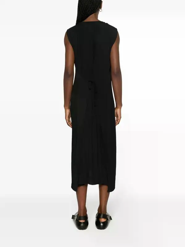 Henrik Vibskov Plissé-crepe Midi Dress