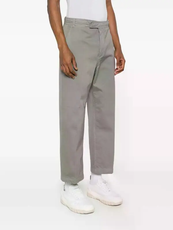 Thom Browne Rwb Stripe Cotton Chinos