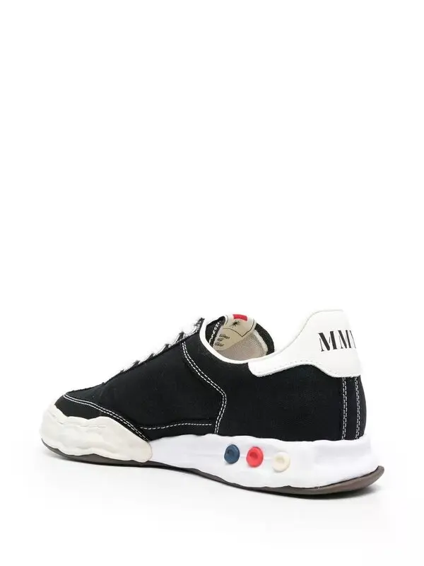 Mihara Yasuhiro Logo Print Lace-up Sneakers - Black
