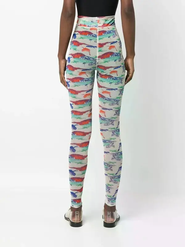 Henrik Vibskov Printed Mesh Leggings