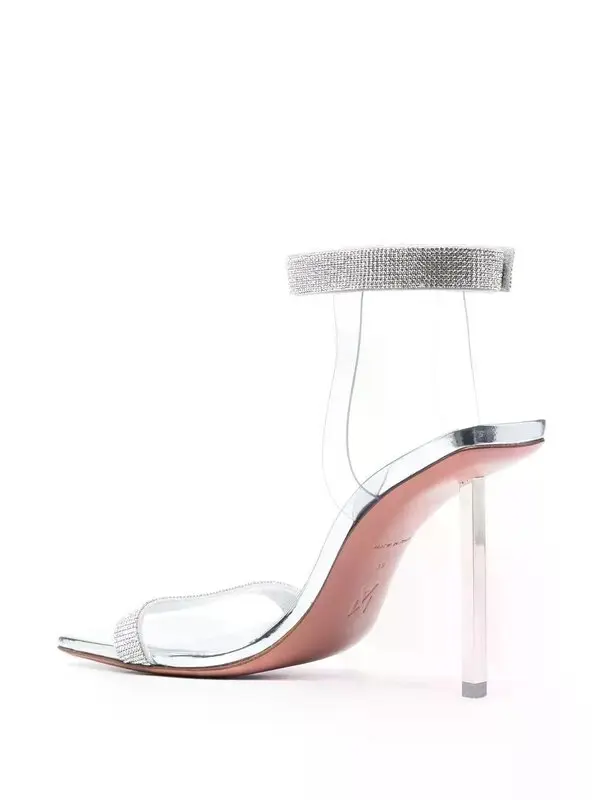 Amina Muaddi Rih 110mm Crystal-embellished Sandals