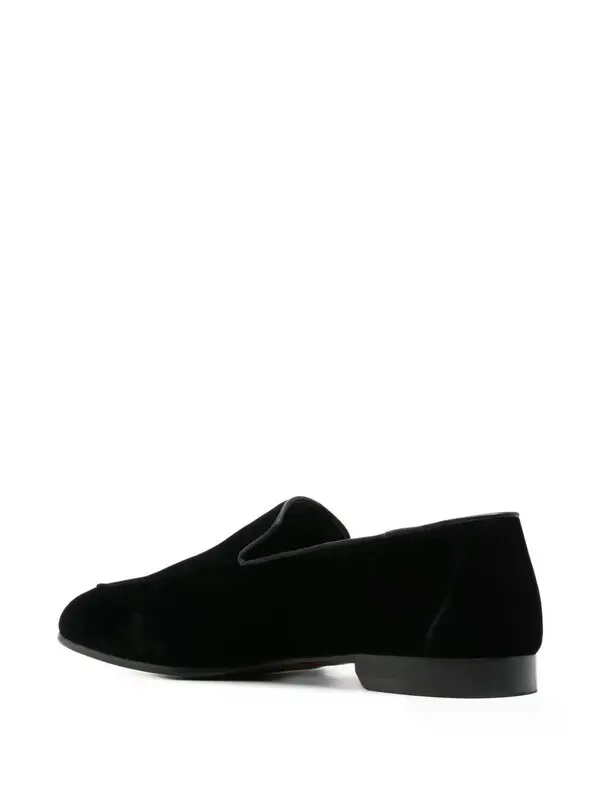 Canali Velvet Slip-on Slippers