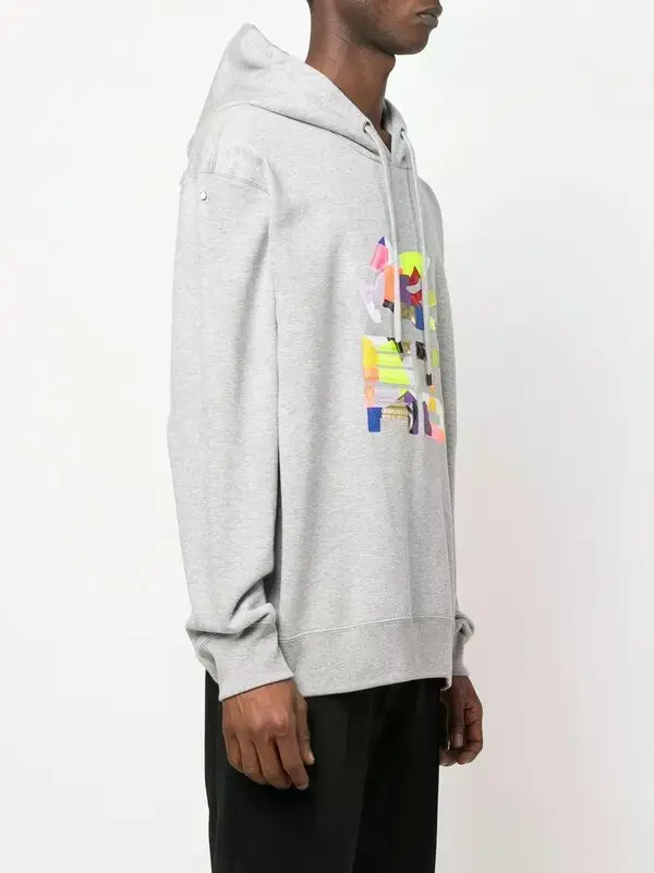 Etro Patchwork Logo-print Hoodie