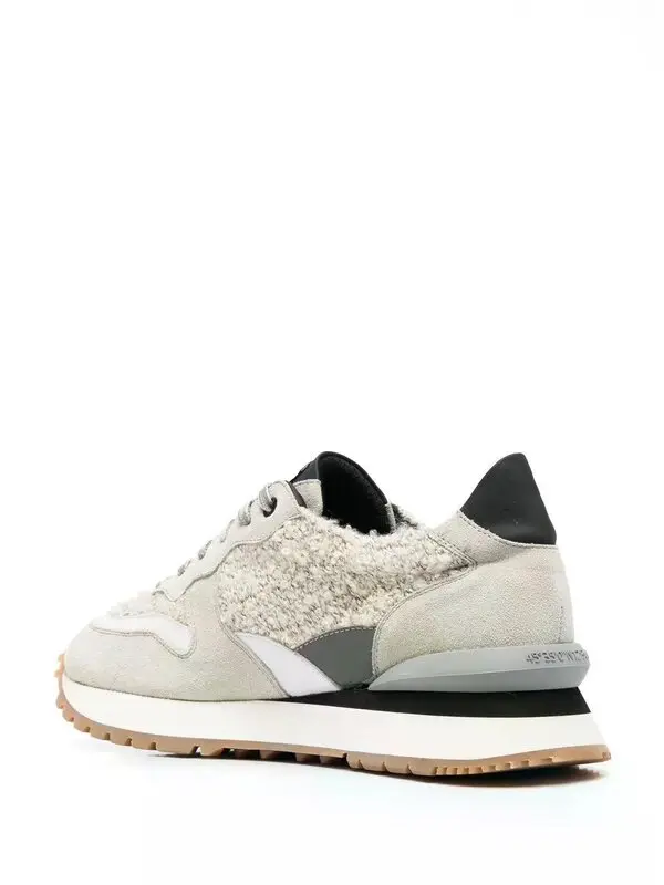 HIDE&JACK Side Logo-patch Low-top Sneakers