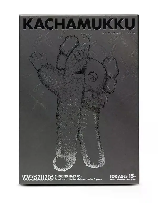 KAWS Kachamukku Figurine - Black