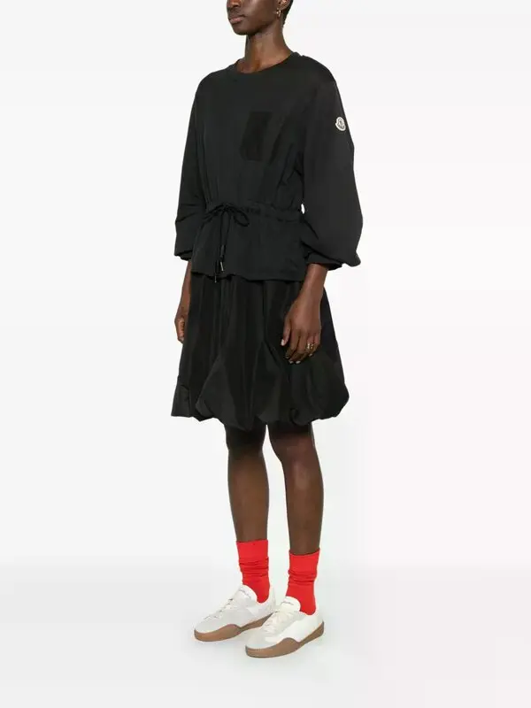 Moncler Logo-patch Mini Dress