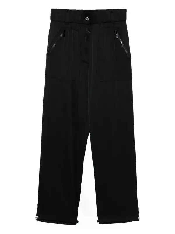 Pinko Tailored Trousers With Zip Pockets