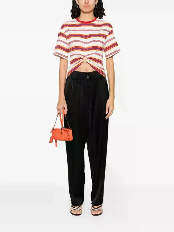 Pinko Tailored Trousers With Zip Pockets
