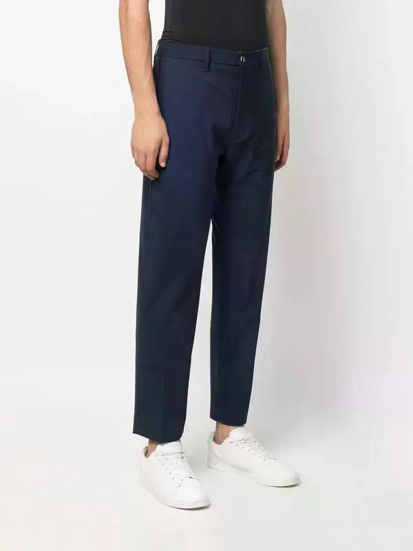 NINE:INTHE:MORNING Straight-leg Wool-blend Trousers