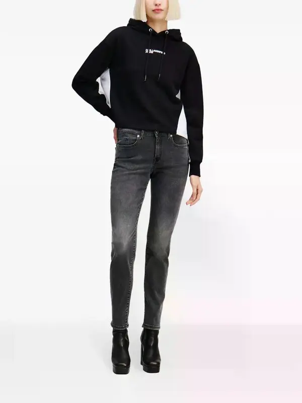 Karl Lagerfeld Mid-rise Slim Jeans