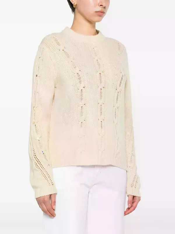Zadig&Voltaire Morley Cable-knit Jumper