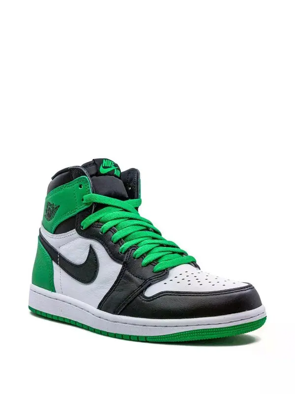 JORDAN 1 High Lucky Green Sneakers