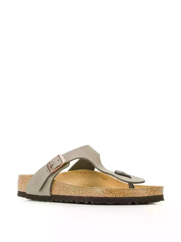 BIRKENSTOCK Flat Thong Sandals - Brown