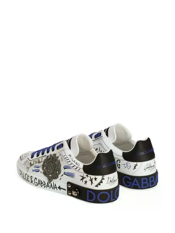 Dolce & Gabbana Logo-print Lace-up Sneakers