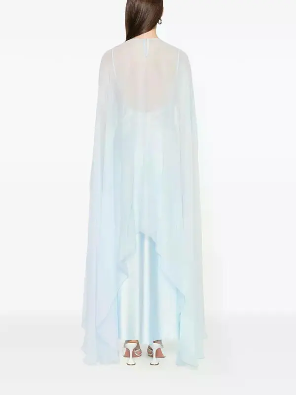 ATU BODY COUTURE Cape Effect Round Neck Dress