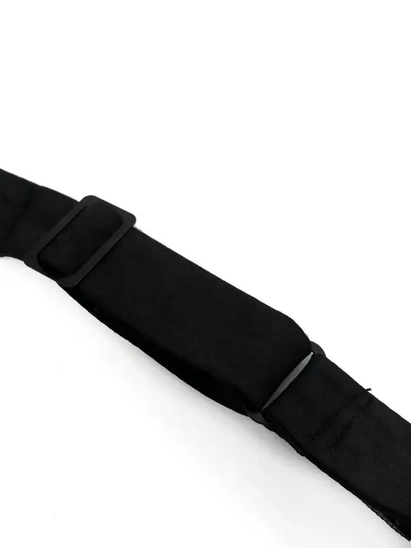 FURSAC Adjustable Silk Bow Tie - Black