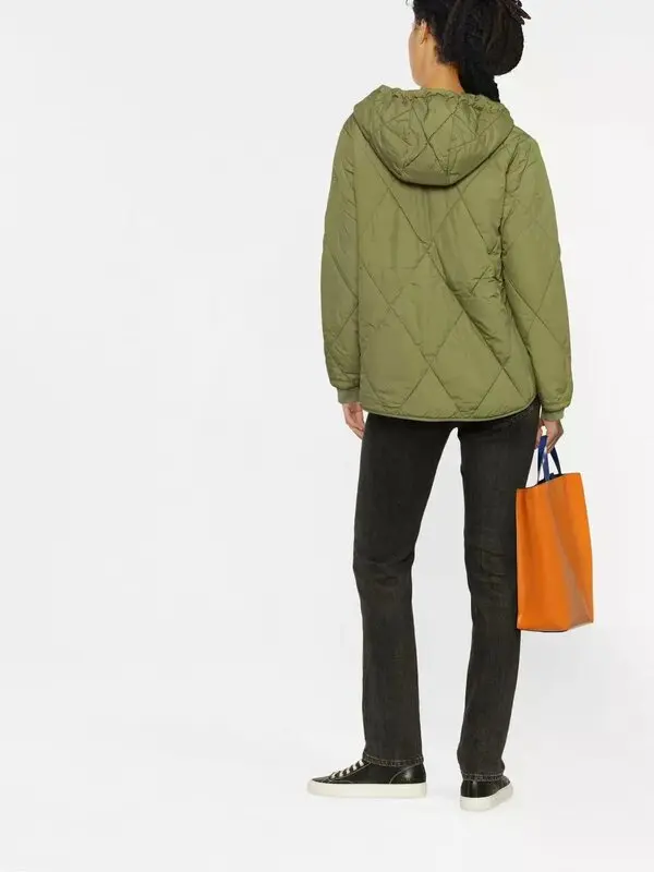 Tommy Hilfiger Quilted Drawstring Hood Jacket