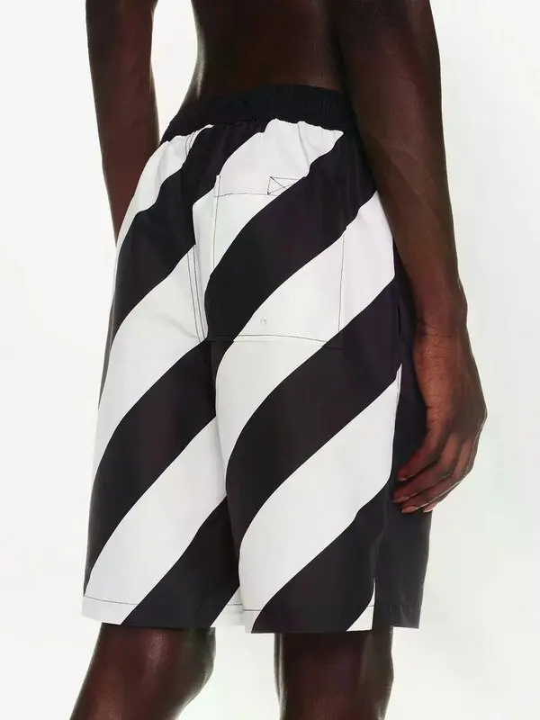 Off-White Diag Surfer Swimshorts