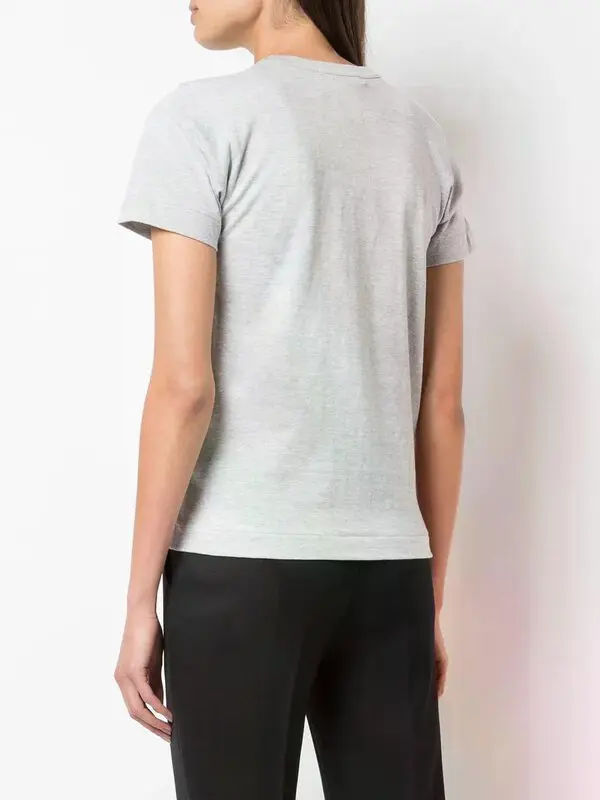 Play Comme Des Garcon Contrast Logo T-shirt