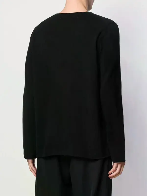 Play Comme Des Garcon Logo Patch Jumper