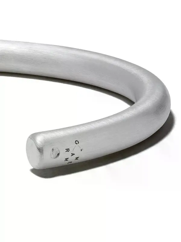 Le Gramme Brushed Bangle Bracelet In Sterling