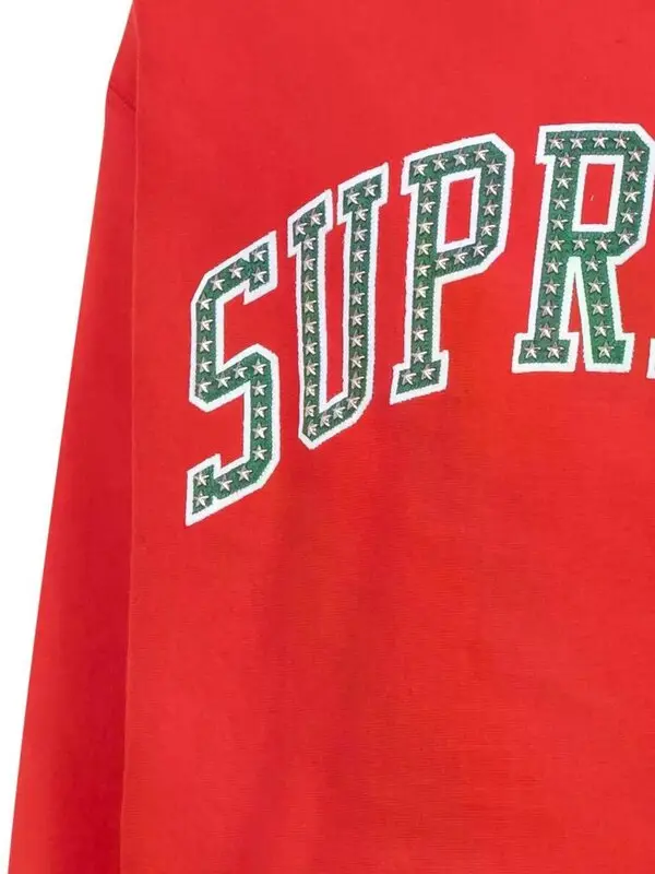 Supreme Arc Logo Hoodie - Red