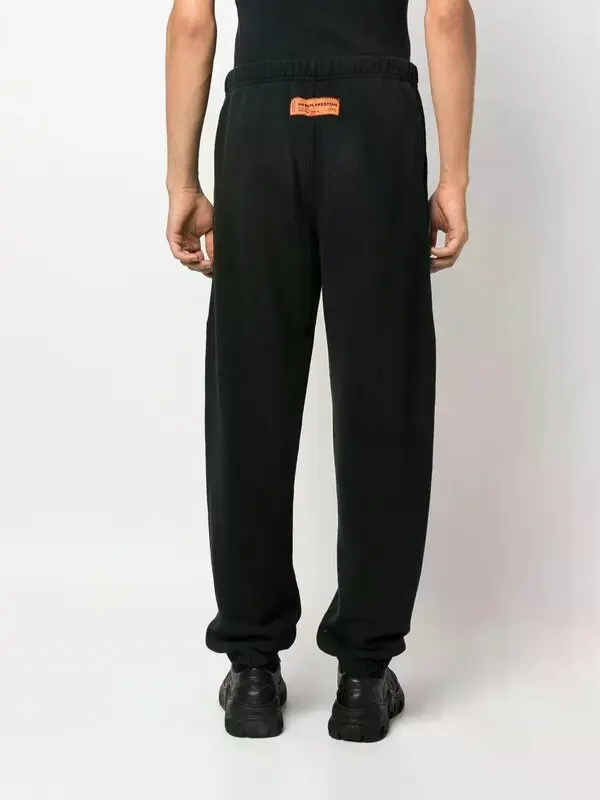 Heron Preston Ctnmb Logo-print Track-pants - Black