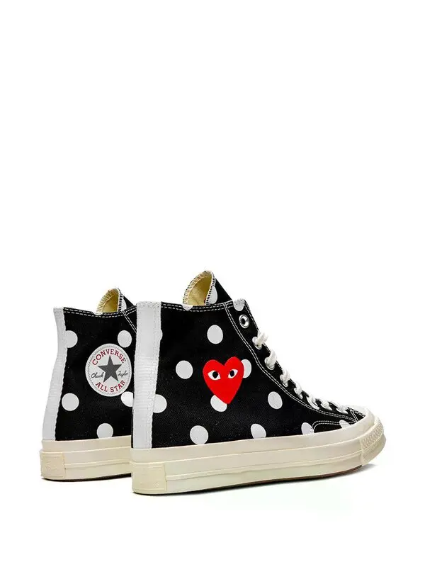 CONVERSE X COMME DES GARONS PLAY Chuck 70 Hi Sneakers