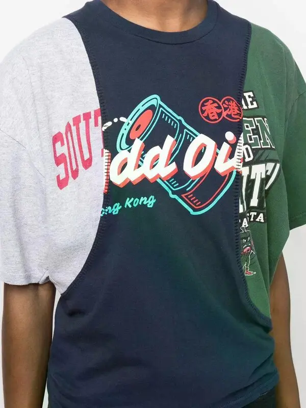 Colville Upcycled Patchwork T-shirt