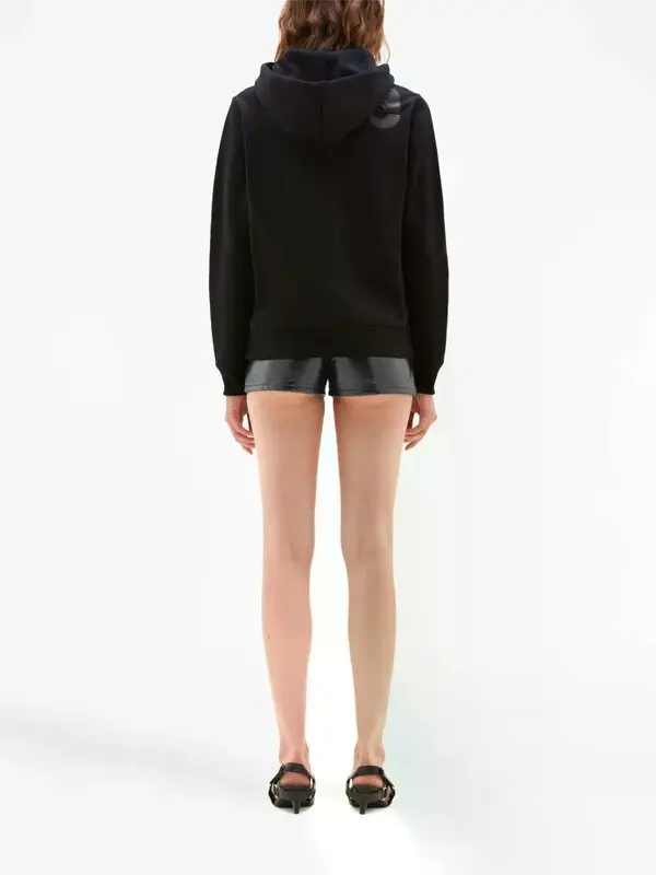 COURREGES Grained Texture Mini Shorts