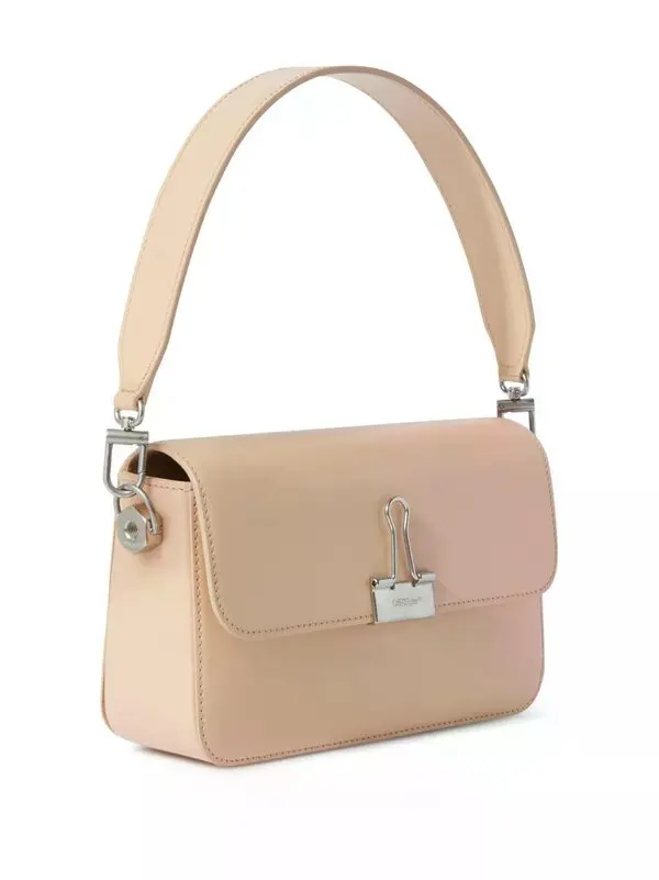 Off-White Medium Binder Shoulder Bag - Neutrals