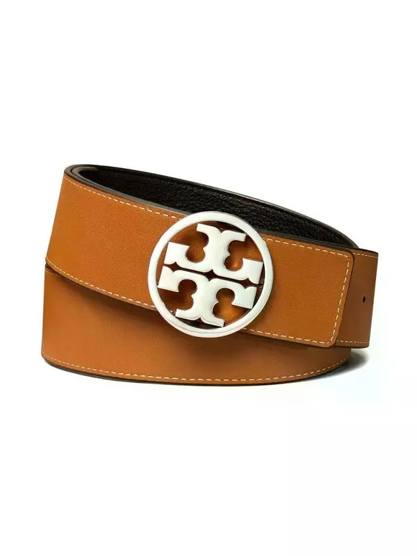 Tory Burch Miller Reversible Leather Belt