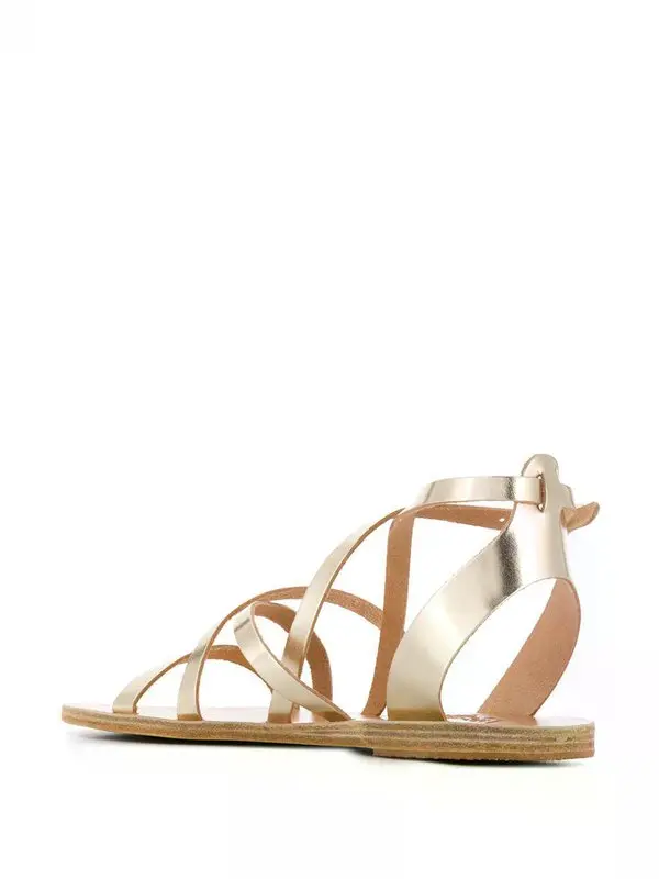 ANCIENT GREEK SANDALS Delia Vachetta Flat Sandals