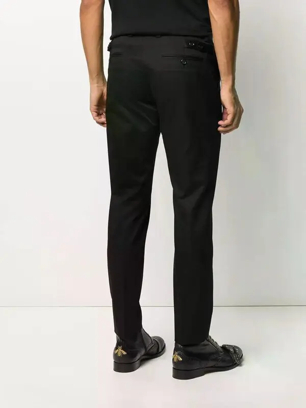 Dolce & Gabbana Stretch-cotton Tailored Trousers