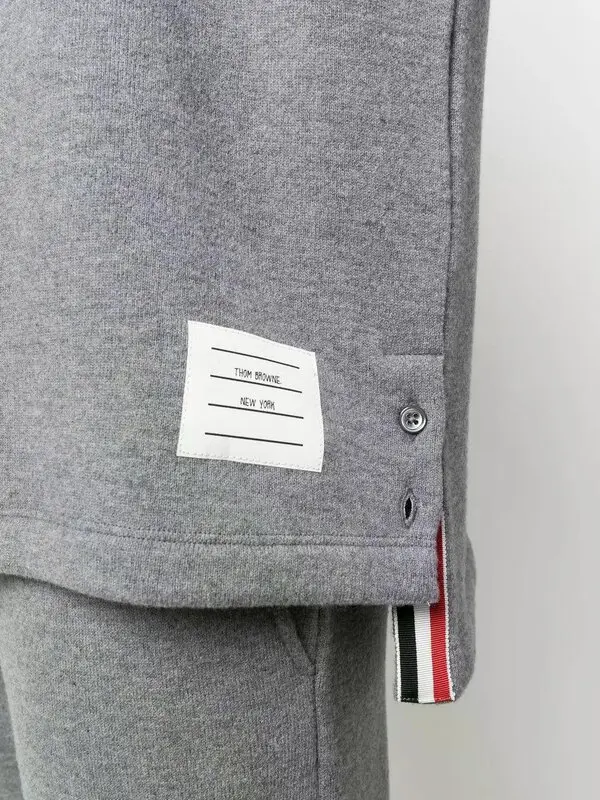 Thom Browne Crewneck Jumper With Signature Striping