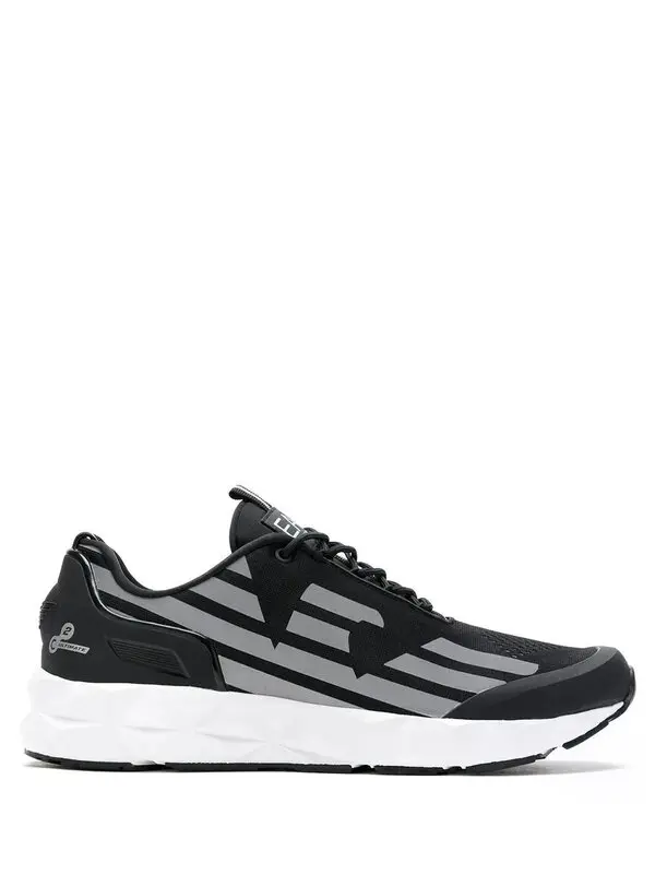 EA7 Logo Print Low-top Sneakers