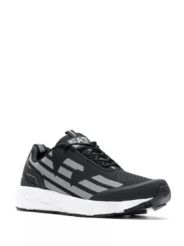 EA7 Logo Print Low-top Sneakers