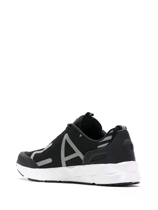 EA7 Logo Print Low-top Sneakers