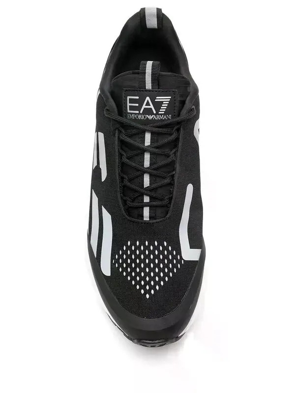 EA7 Logo Print Low-top Sneakers