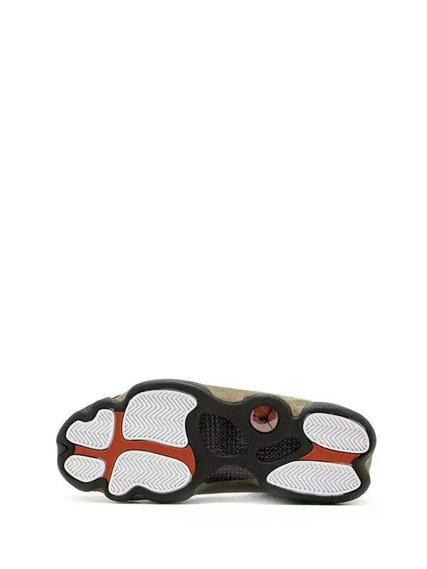 JORDAN 13 Retro Olive High Top Sneakers - Black