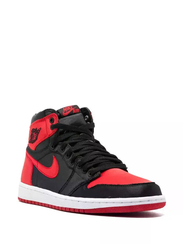 JORDAN 1 Retro High Og Se Satin Sneakers - Black