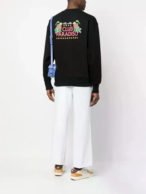 MSGM Logo Print Sweatshirt