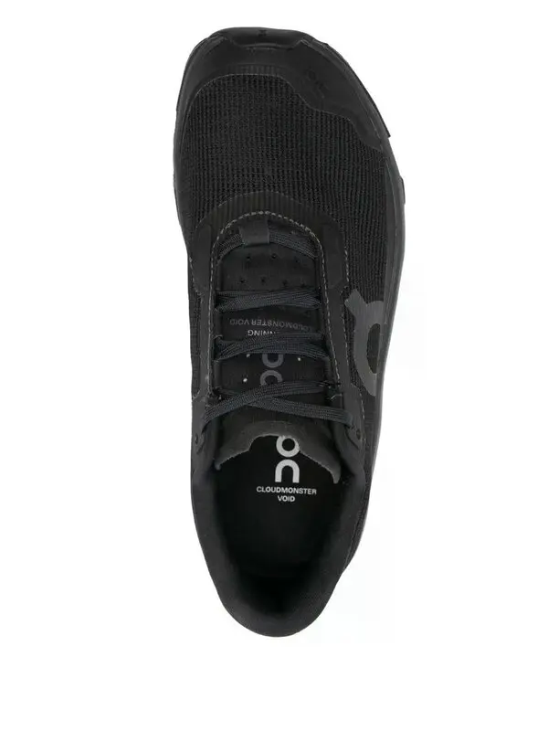 On Cloudmster Void Sneakers - Black