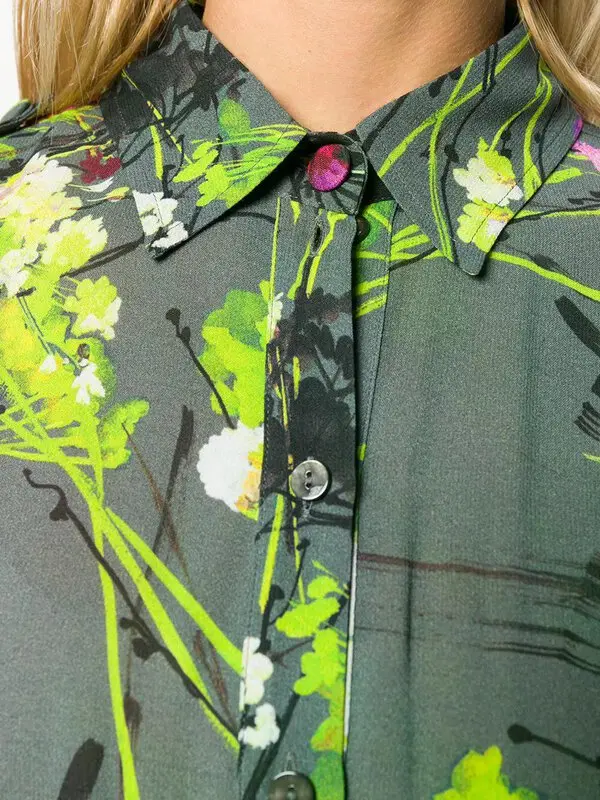 Blumarine Floral Print Shirt