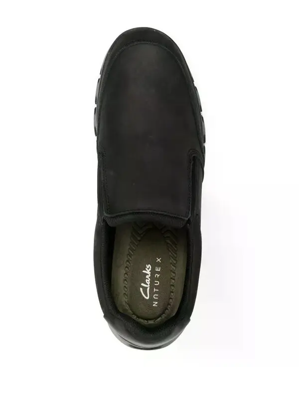 Clarks Nature X Step Leather Sneakers