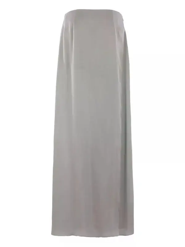 Blumarine High Waist Wrap Trousers With Side Tie