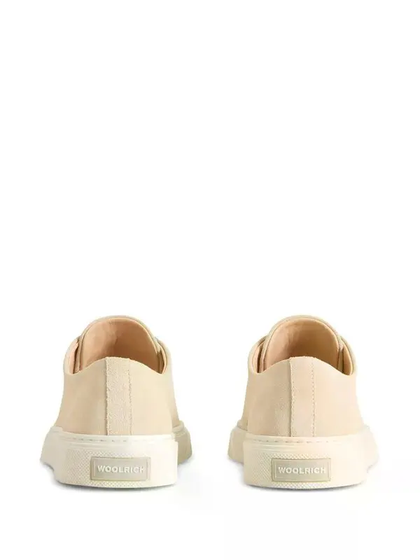 Woolrich Leather Lace-up Sneakers - Neutrals
