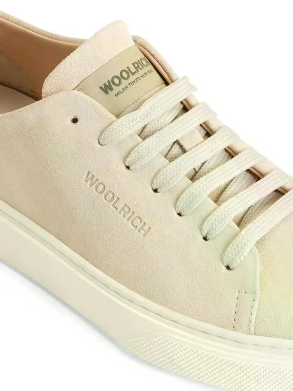 Woolrich Leather Lace-up Sneakers - Neutrals