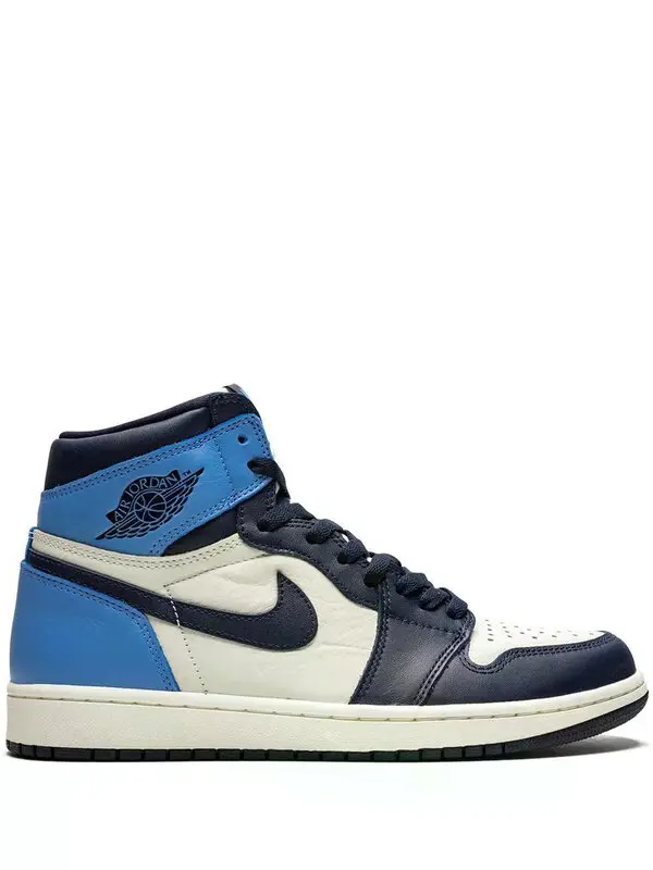 JORDAN Air 1 Retro High Og Obsidian/university Sneakers - Blue