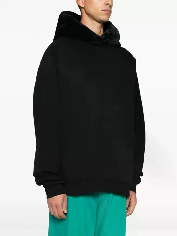 Marni Faux-fur Hooded Sweatshirt